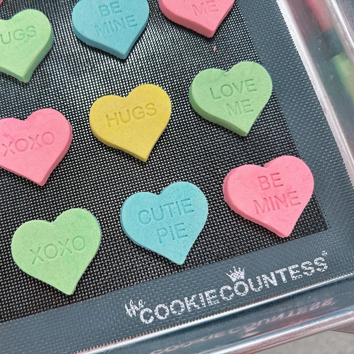 Mini Conversation Hearts Cutter & Stamps – Bean and Butter