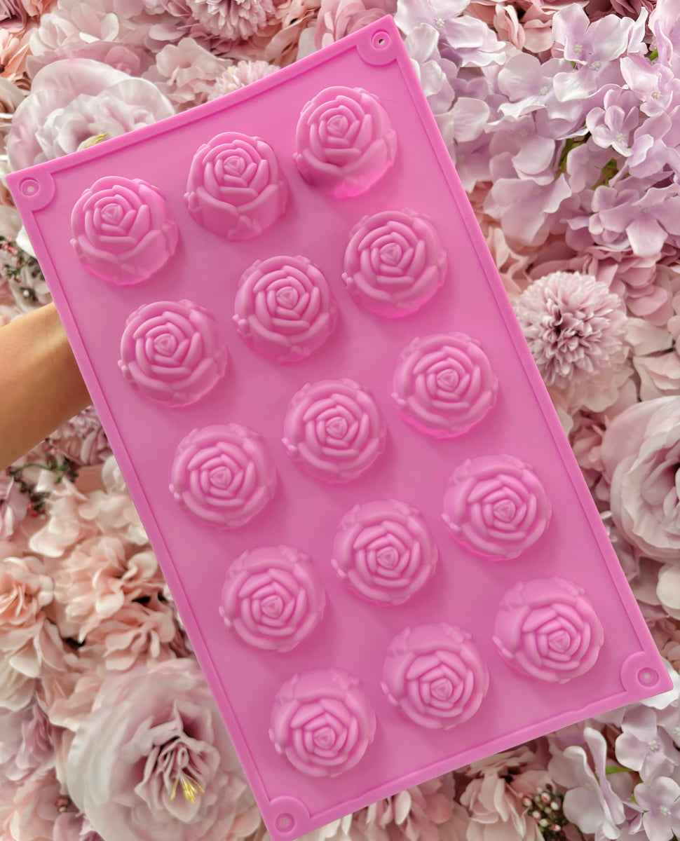 15 Cavity Rose mold – Bean and Butter