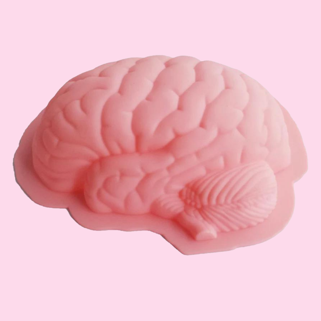 Large Brain Silicone Mold – Bean and Butter