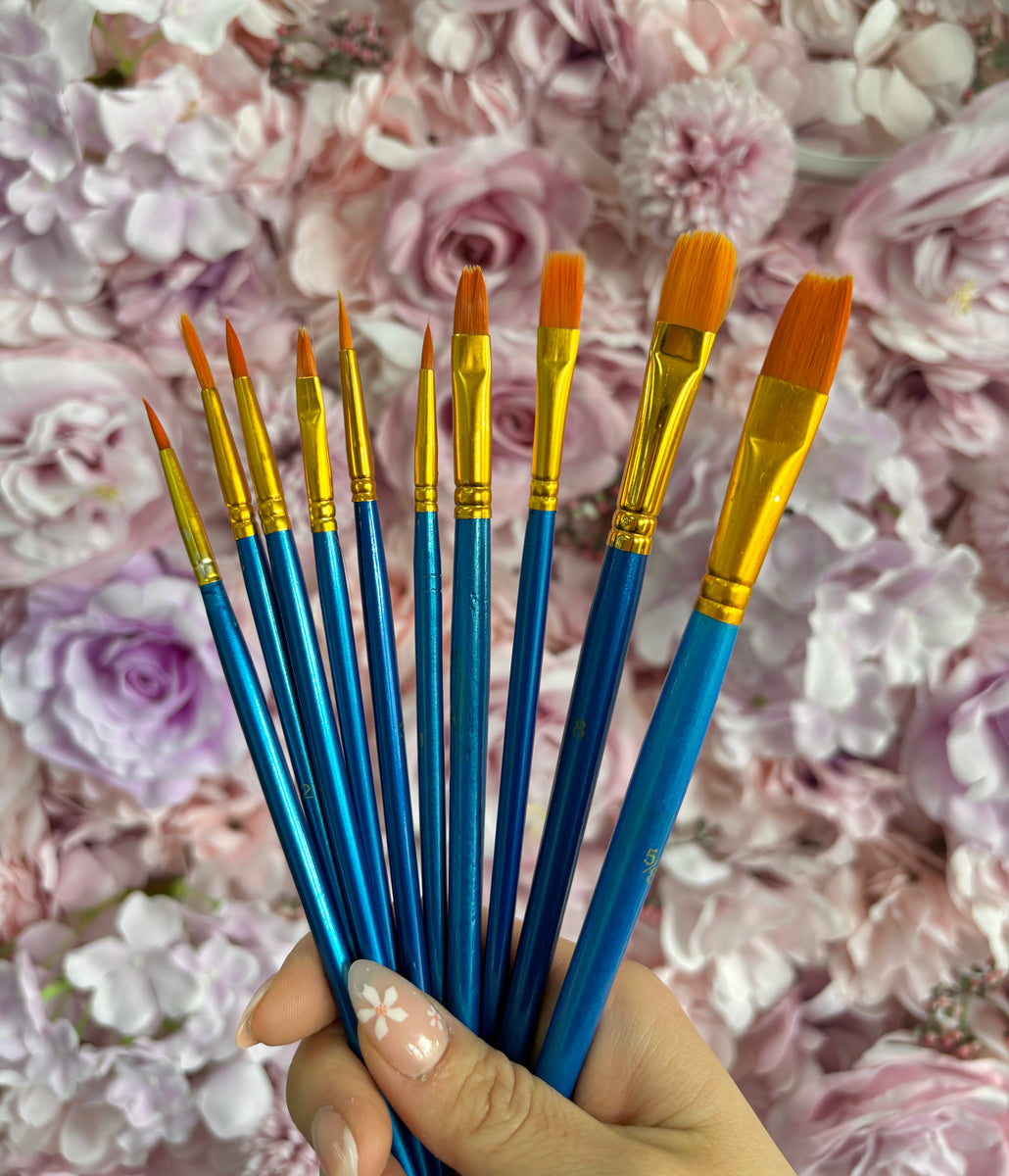 10 Brush Set - Assorted Sizes – Bean and Butter