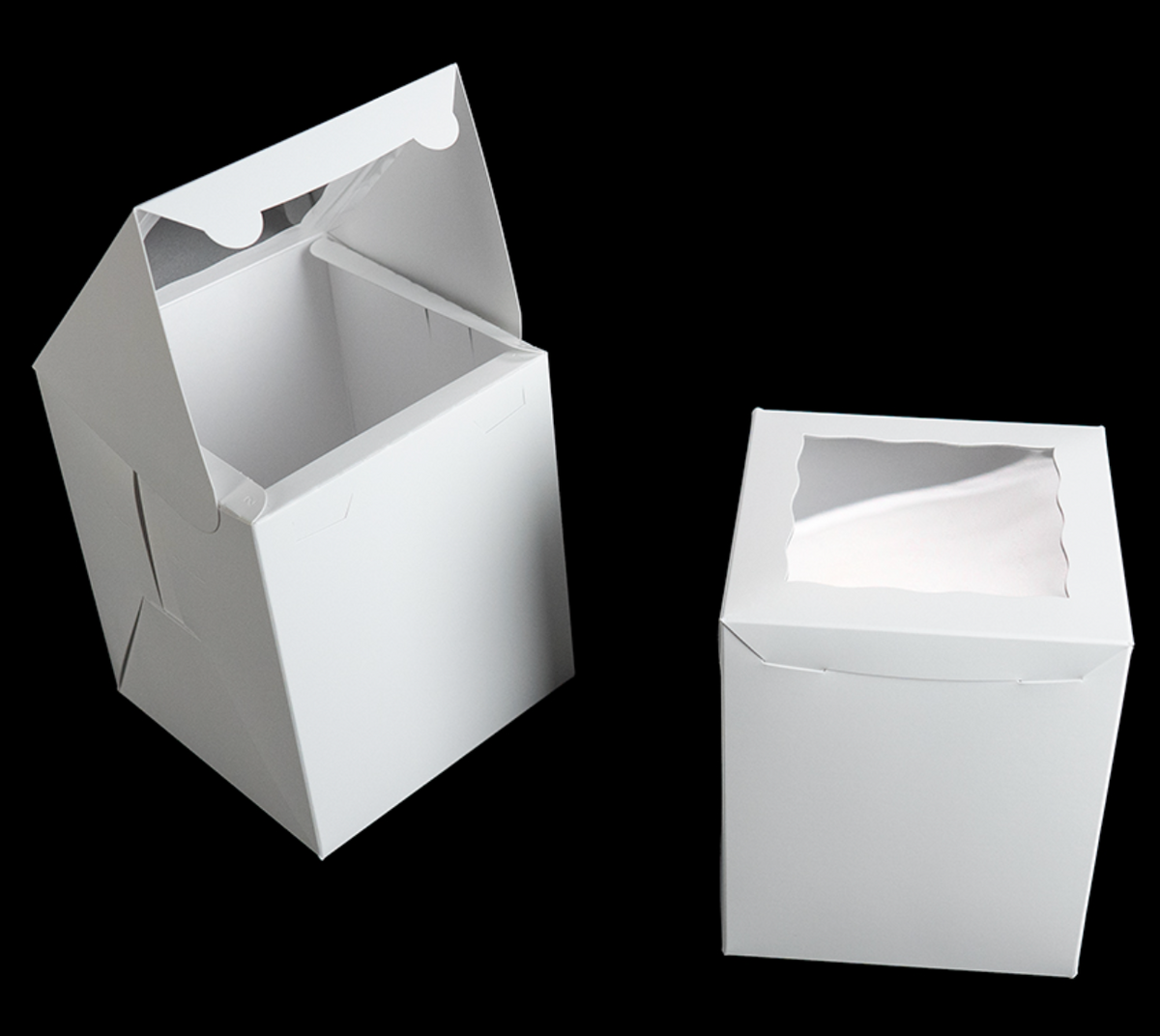 8x8x10 White Window Cake Box - PICK UP ONLY – Bean and Butter