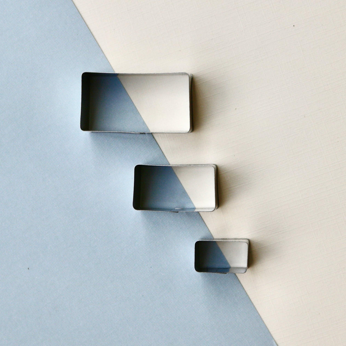 Rectangle 3pc Cutter Set – Bean and Butter