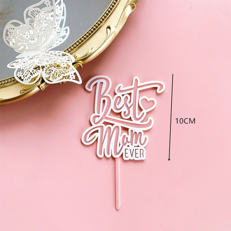 Best Mom Ever Topper – Bean and Butter