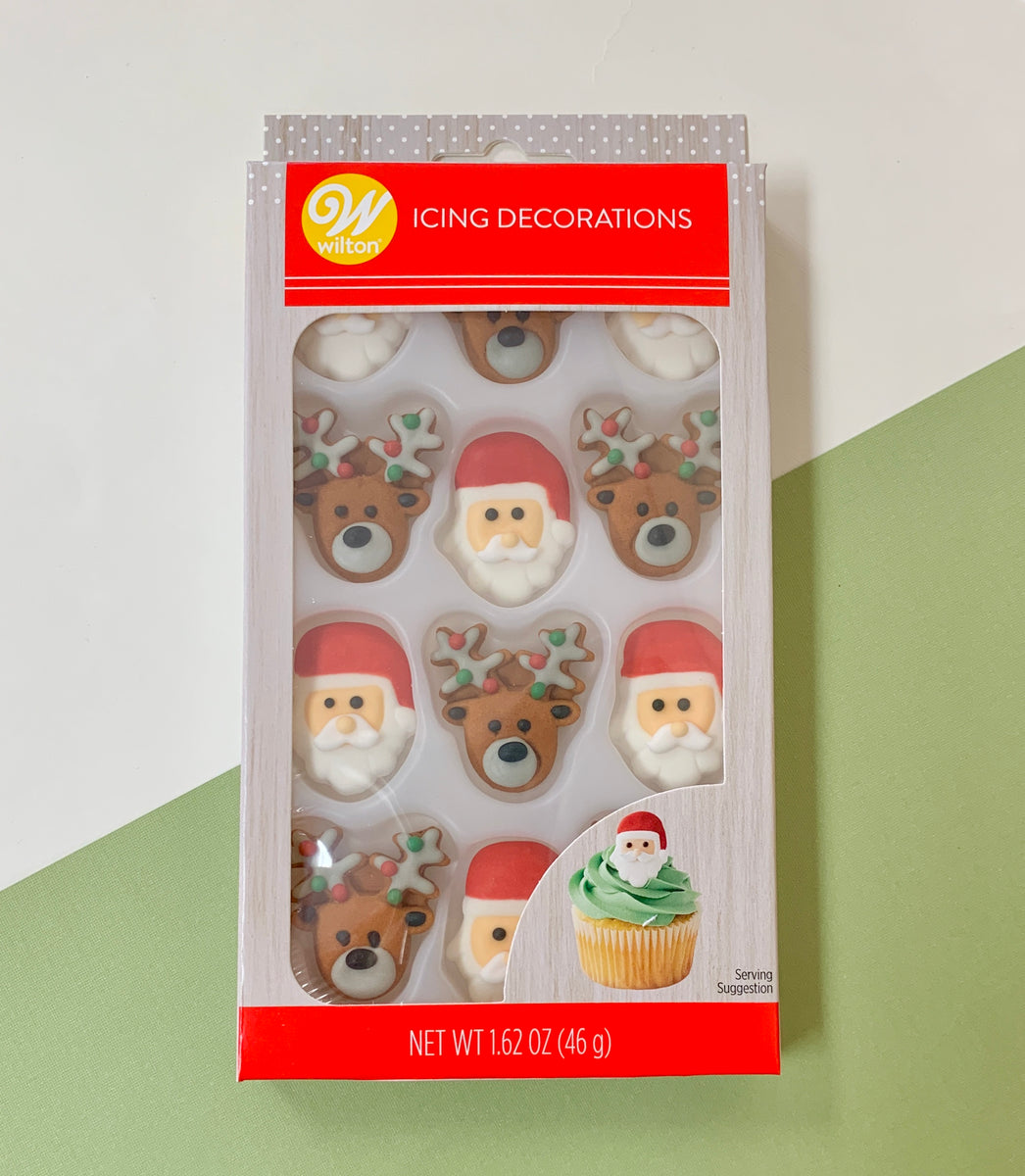 Santa and Reindeer Icing Decoration – Bean and Butter