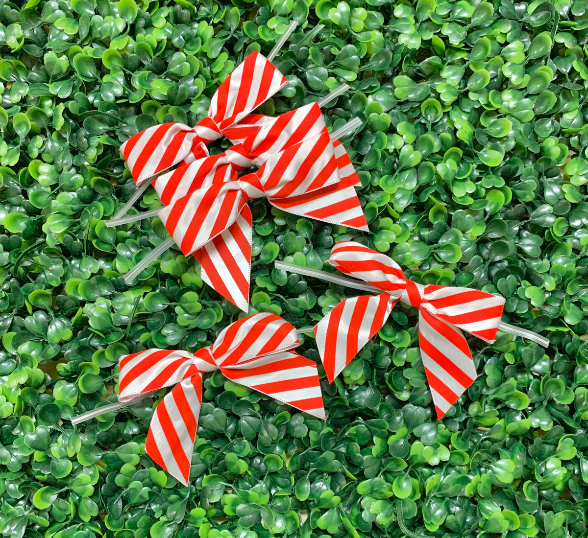 Red & White Bows – Bean and Butter