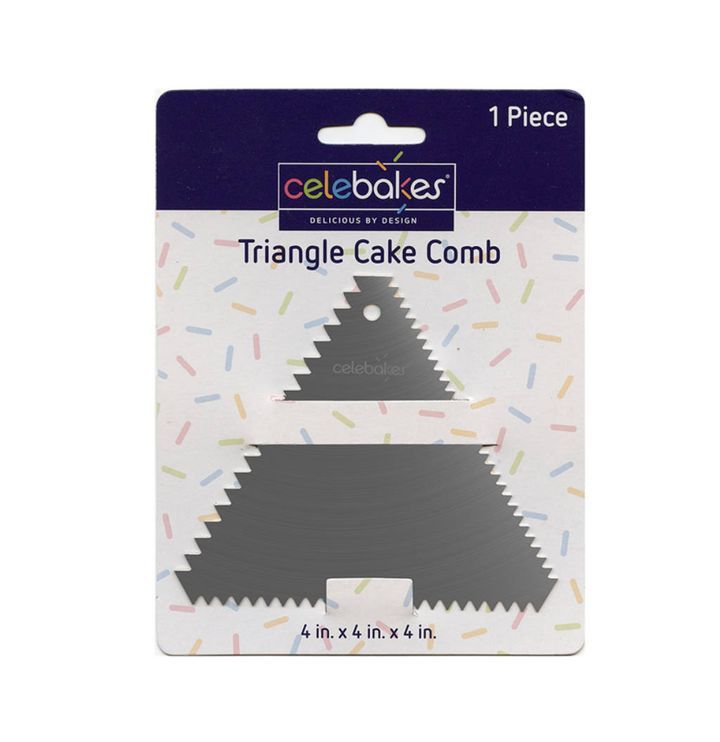 Triangle Cake Comb – Bean and Butter